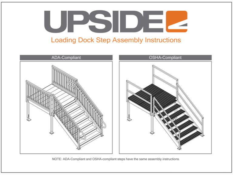 Assembly Instructions for Loading Dock Step - Upside Innovations