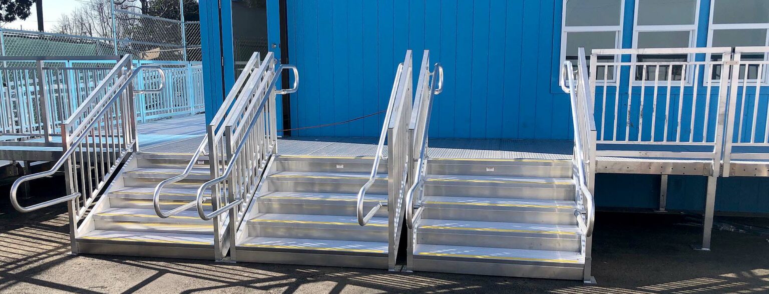 ADA APEX Stairs & Platform Run - Upside Innovations Installation