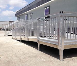 APEX System Ramp and Steps - Upside Innovations Installation