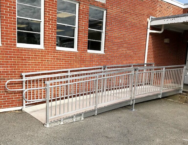 Chesterfield School's Ramp - Upside Innovations Installation