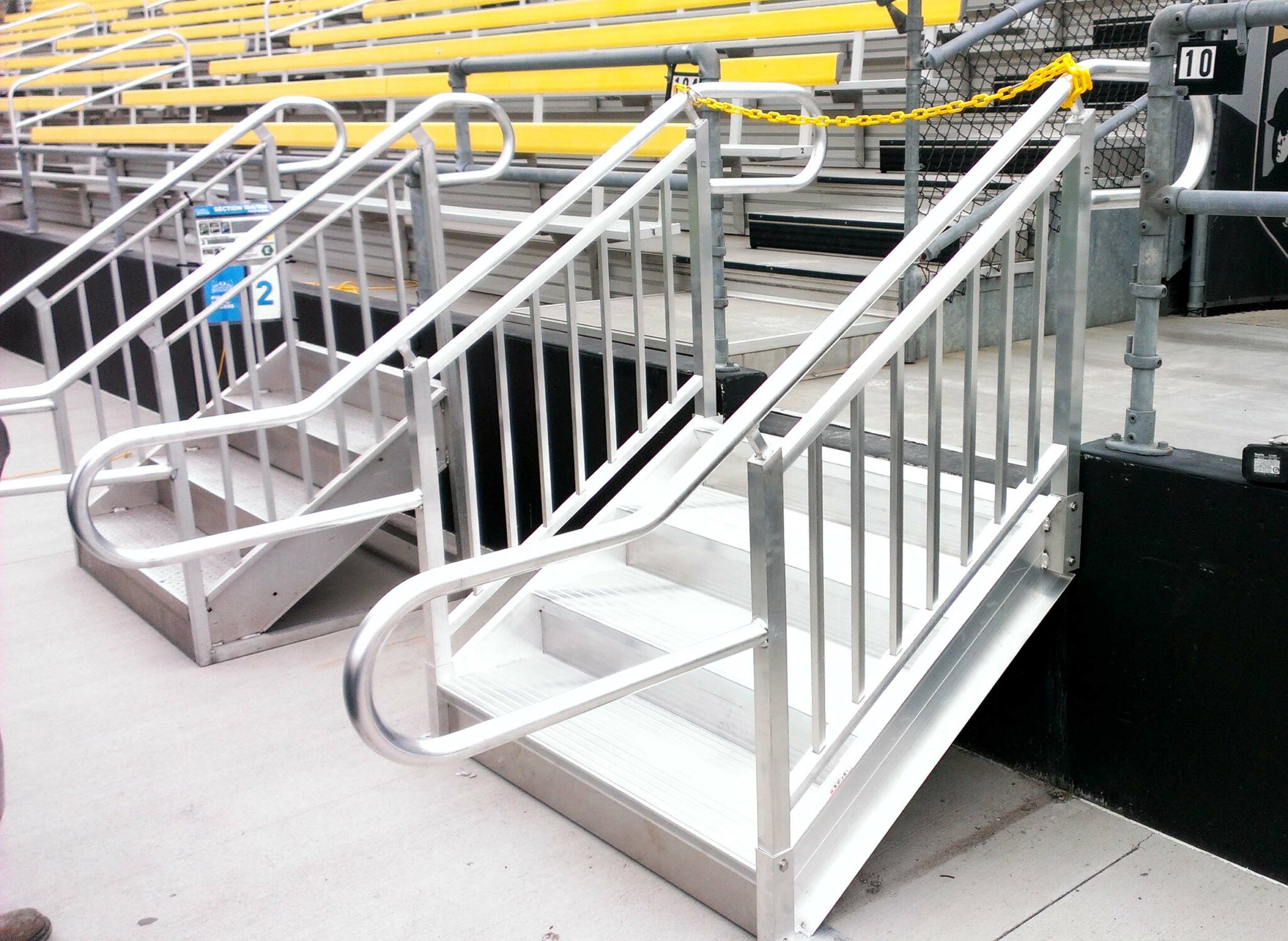 Stadium Stairs & Wheelchair Ramps | Sports Venue Access Solutions | Upside