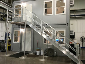 Industrial OSHA Stairs - Upside Innovations