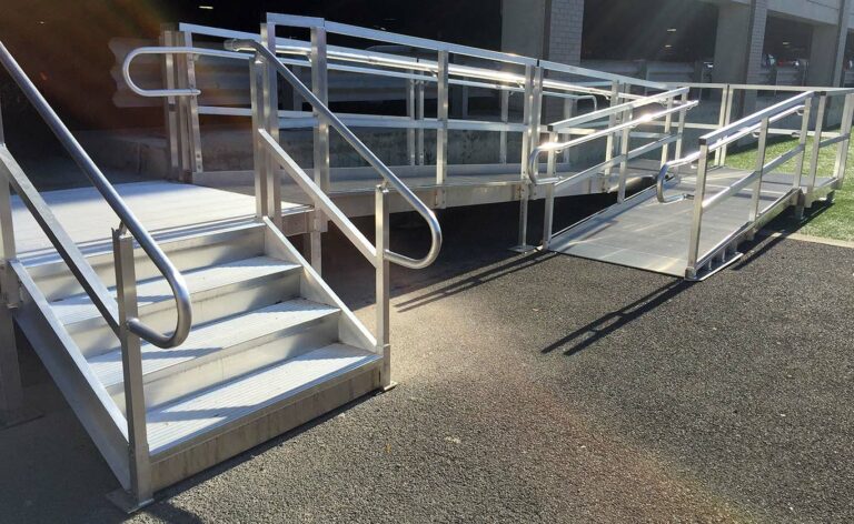 Cornell Uni DOCK Step & Ramp - Upside Innovations Installation