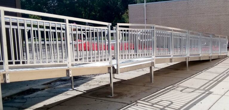 Angled APEX Ramp - Upside Innovations Installation