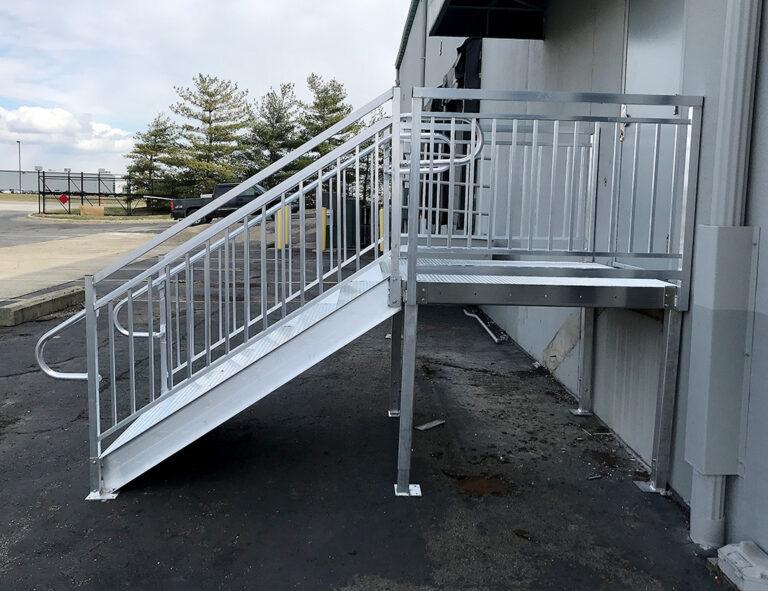Warehouses Access Solutions | Stairs & Wheelchair Ramps by Upside