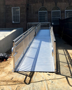 School APEX Ramp in Oxford, OH - Upside Innovations Installation