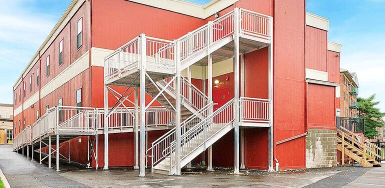 APEX Stair Tower System & Ramp - Upside Innovations Installation