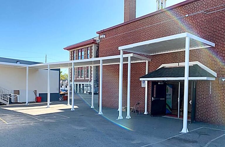 Covered Walkway Canopy - Upside Innovations