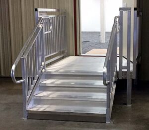 ADA DOCK Step in Fargo - Upside Innovations Installation