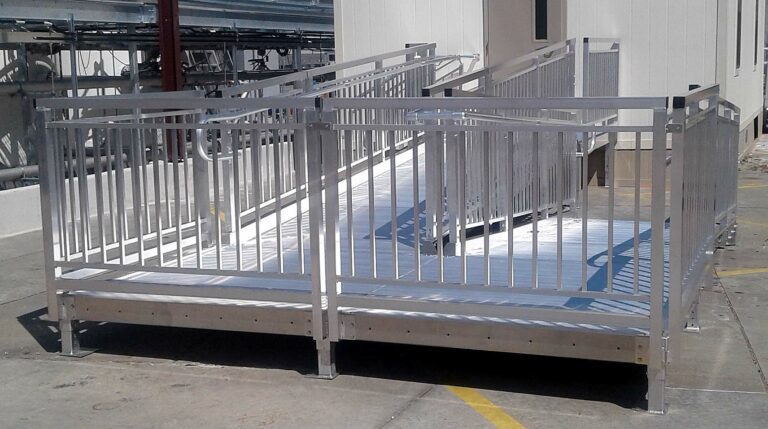 ADA Certified Switchback Ramp - Upside Innovations Installation