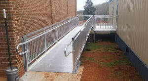 APEX Ramp for Ferrum School - Upside Innovations Installation