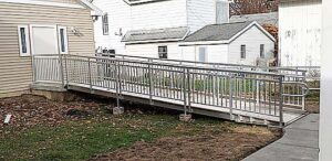 Ramp for Bancroft Church - Upside Innovations Installation