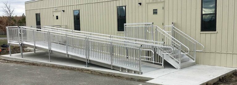 APEX Access Ramp and Stairs - Upside Innovations Installation