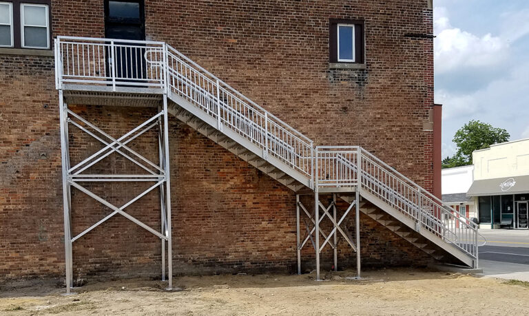 Metal Aluminum Stairs - Upside Innovations