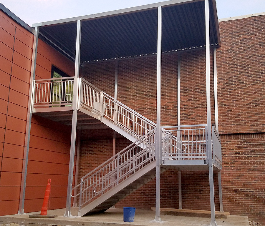School Stairwell