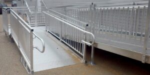 APEX Car Park Access Ramp - Upside Innovations Installation
