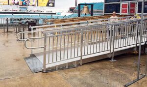 Jacksonville Jaguars' APEX Ramp - Upside Innovations Installation