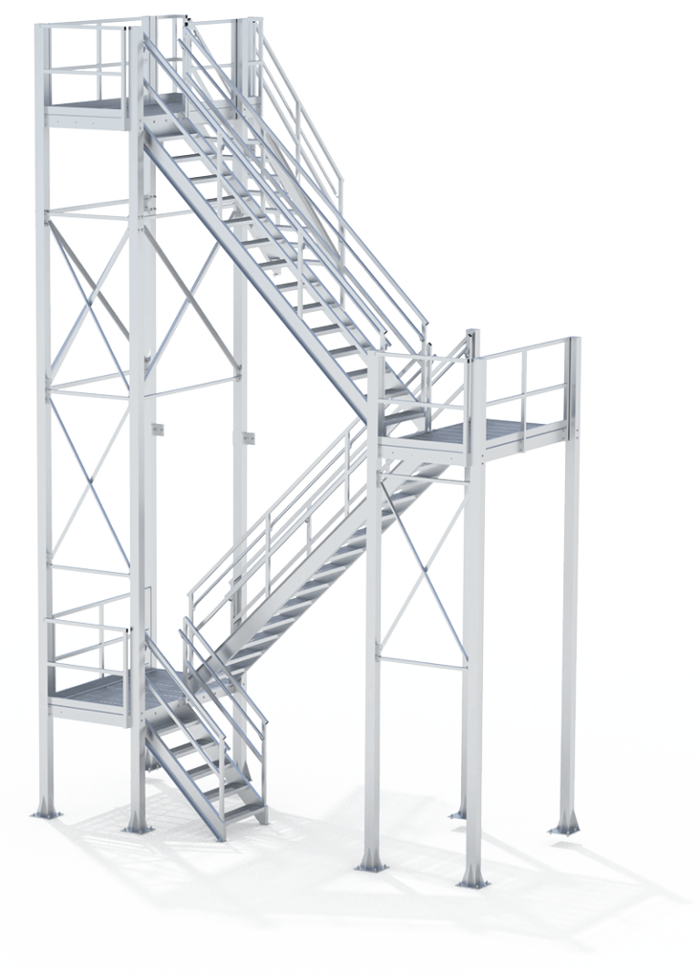 Roof Access Stairs - Upside Innovations
