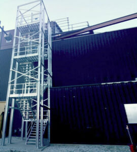 Fire Escape Staircases - Upside Innovations