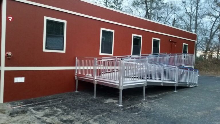 Fayetteville, NC Switchback Ramp - Upside Innovations Installation