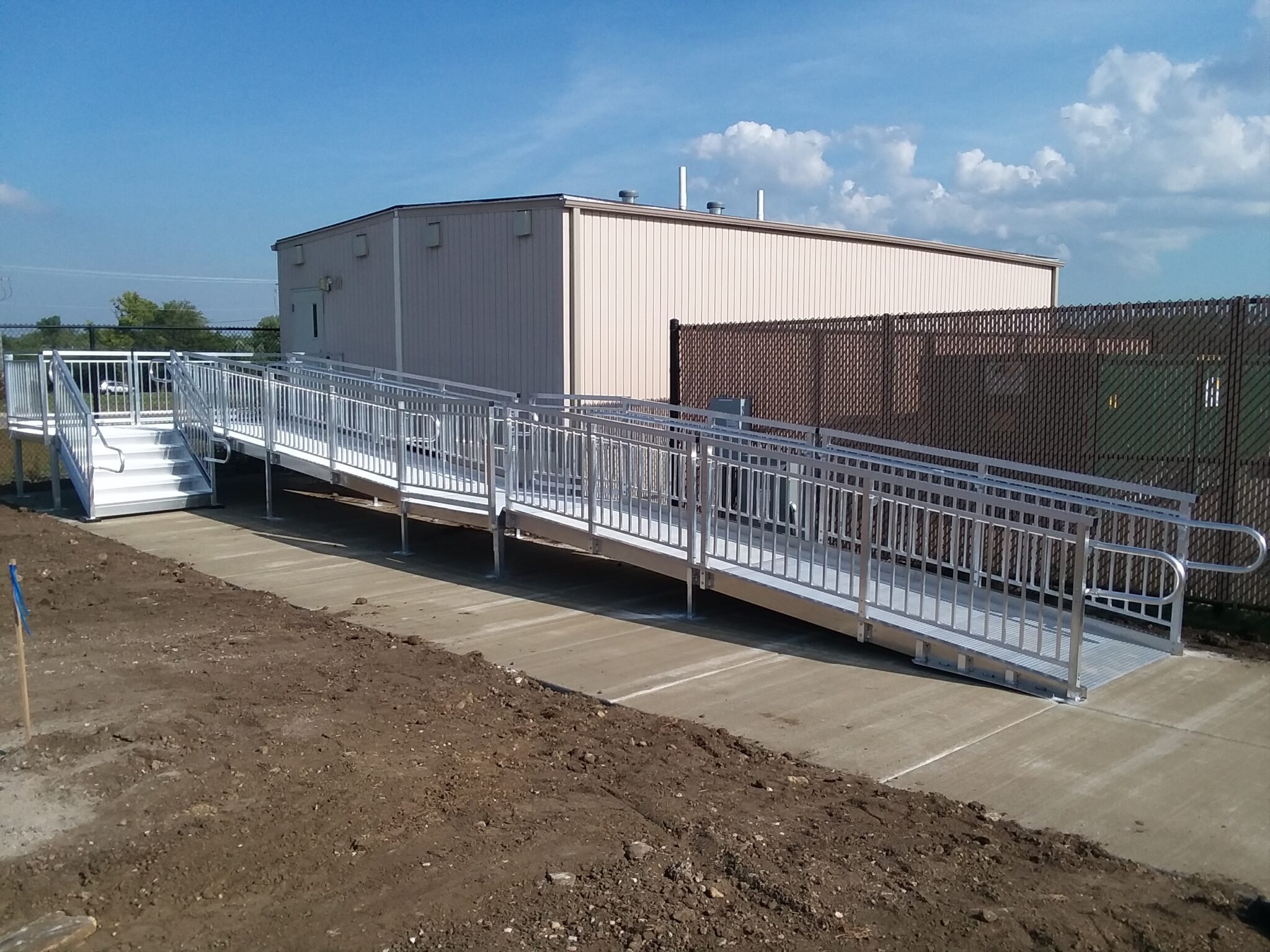 Ramp & Stairs in Romeoville, IL - Upside Innovations Installation