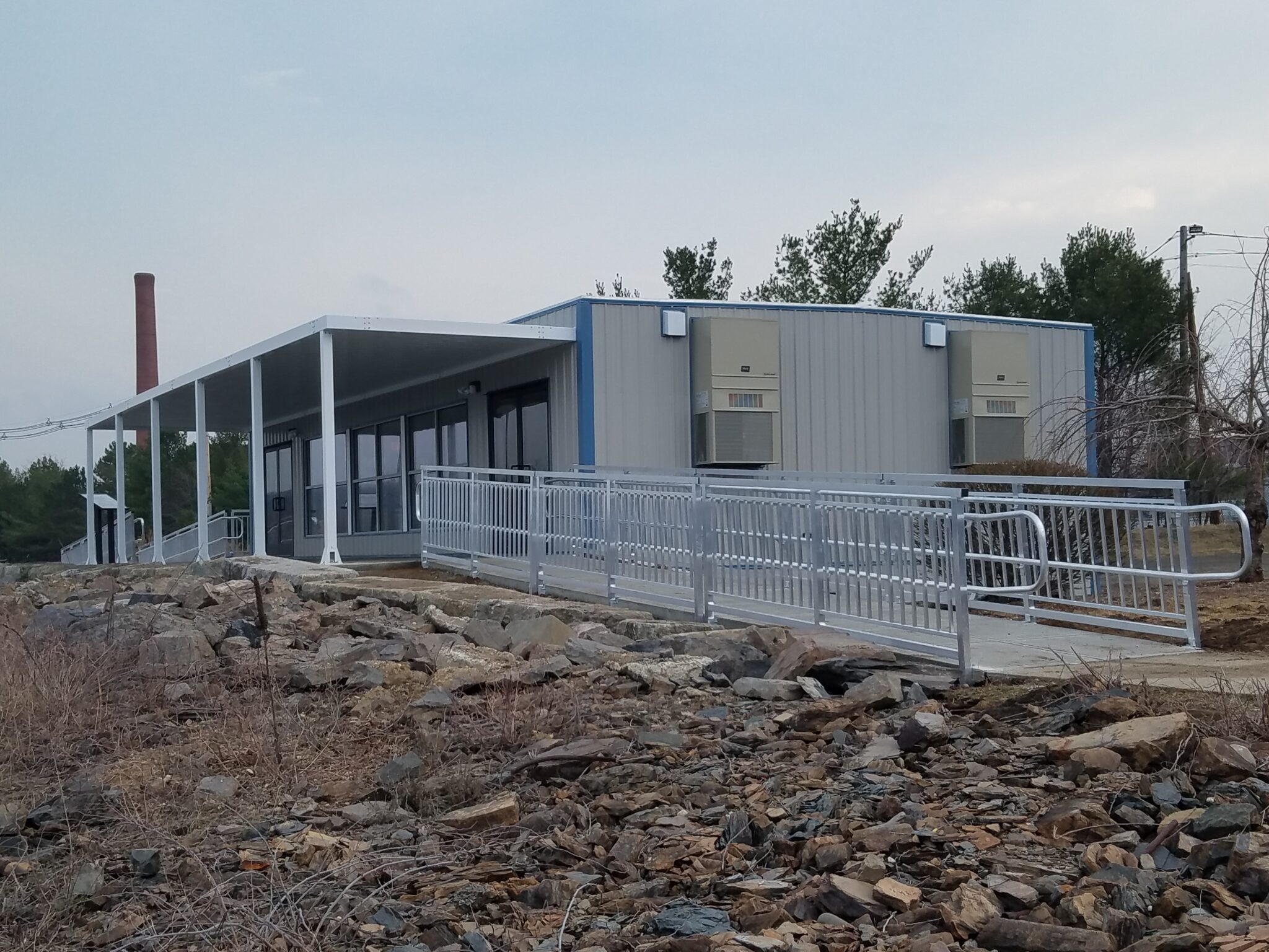 Ramp and Canopy in Holyoke, MA - Upside Innovations Installation