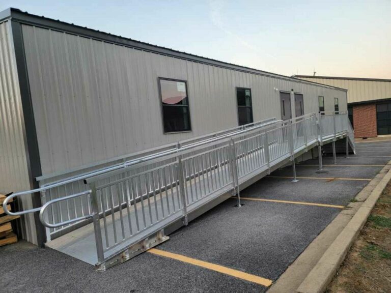 APEX Ramp & Entry Stairs AR - Upside Innovations Installation