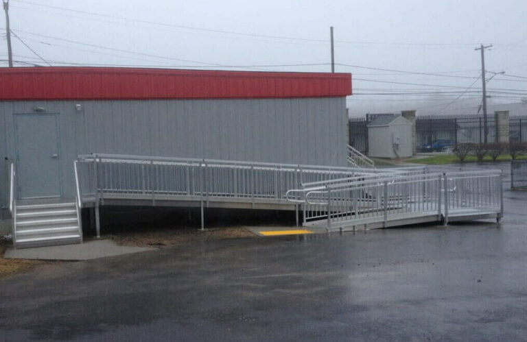 Switchback Ramp in Hazleton, PA - Upside Innovations Installation