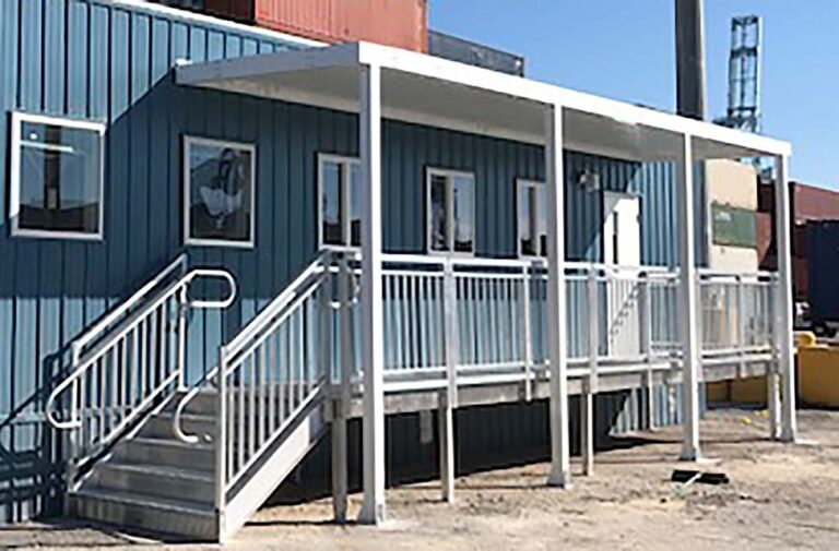 Jacksonville FL Stairs & Canopy - Upside Innovations Installation