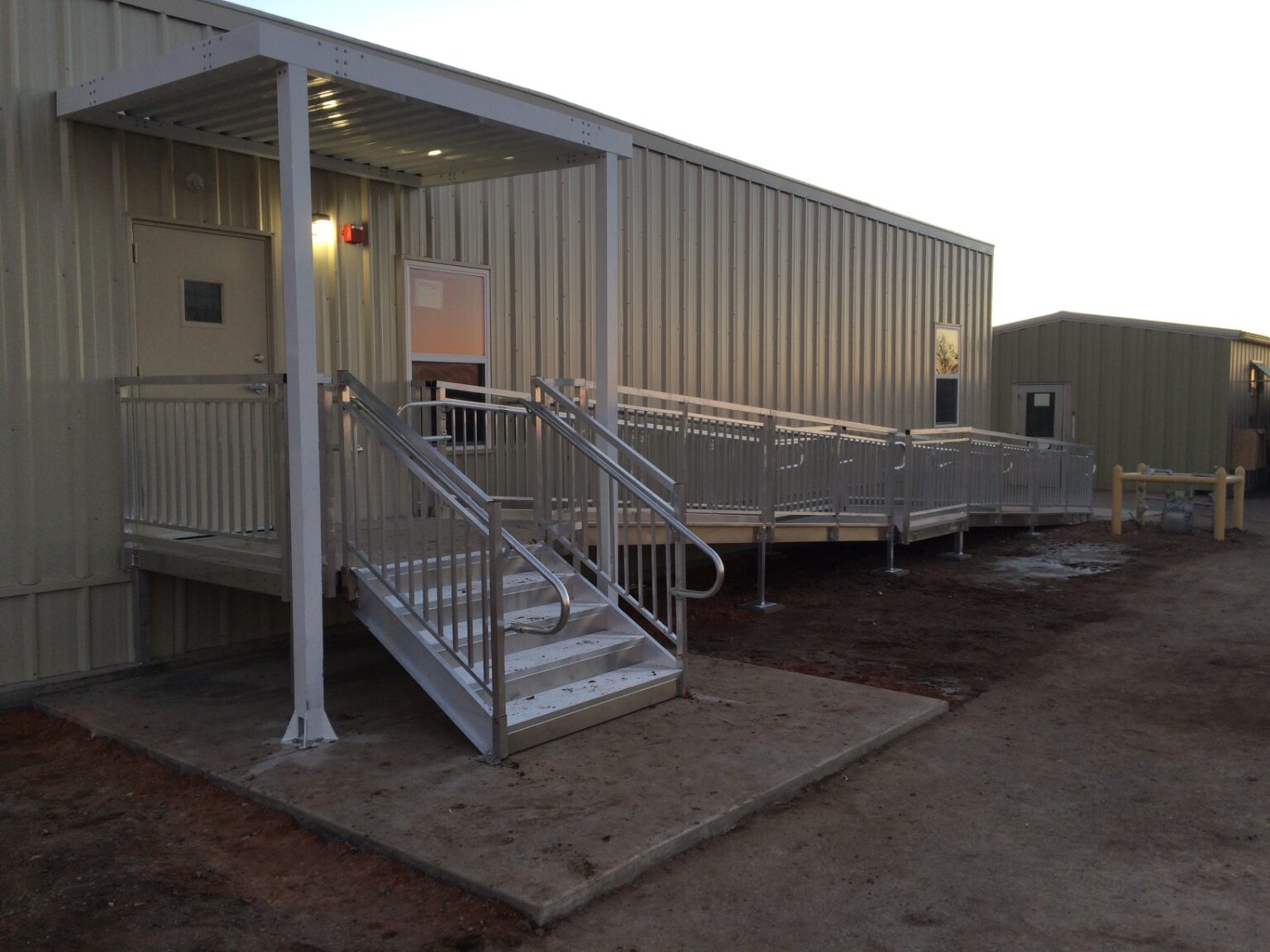 Stairs, Canopy & Ramp in TX - Upside Innovations Installation