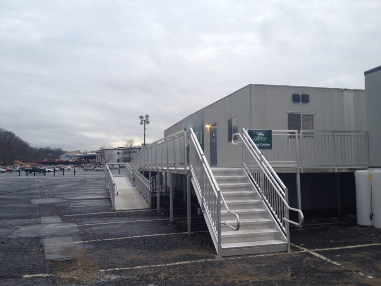 River Downs Stairs & Ramp - Upside Innovations Installation
