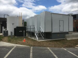 Generator Access Stairs, Hershey - Upside Innovations Installation