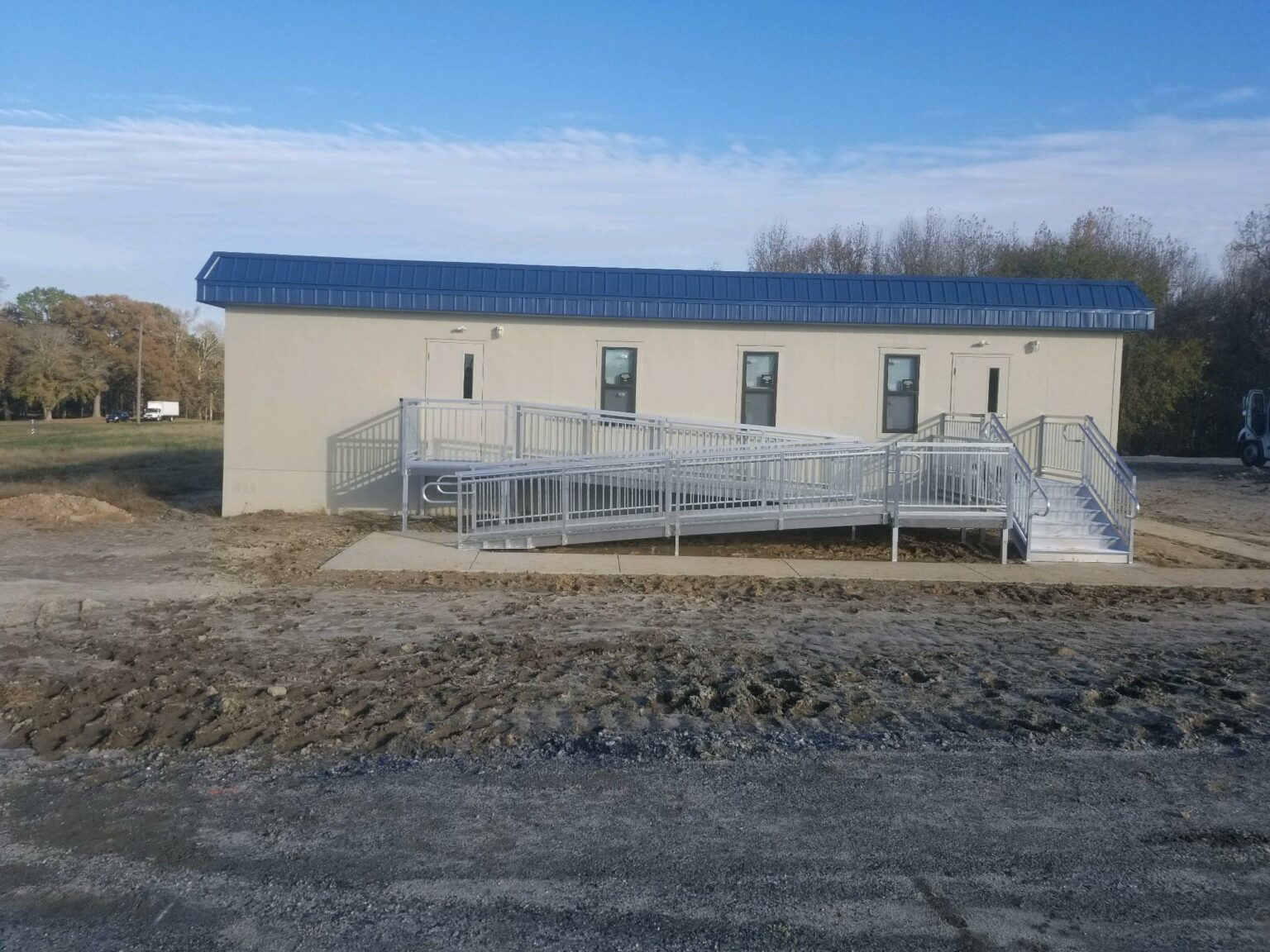 Entry Stairs & Access Ramp in VA - Upside Innovations Installation