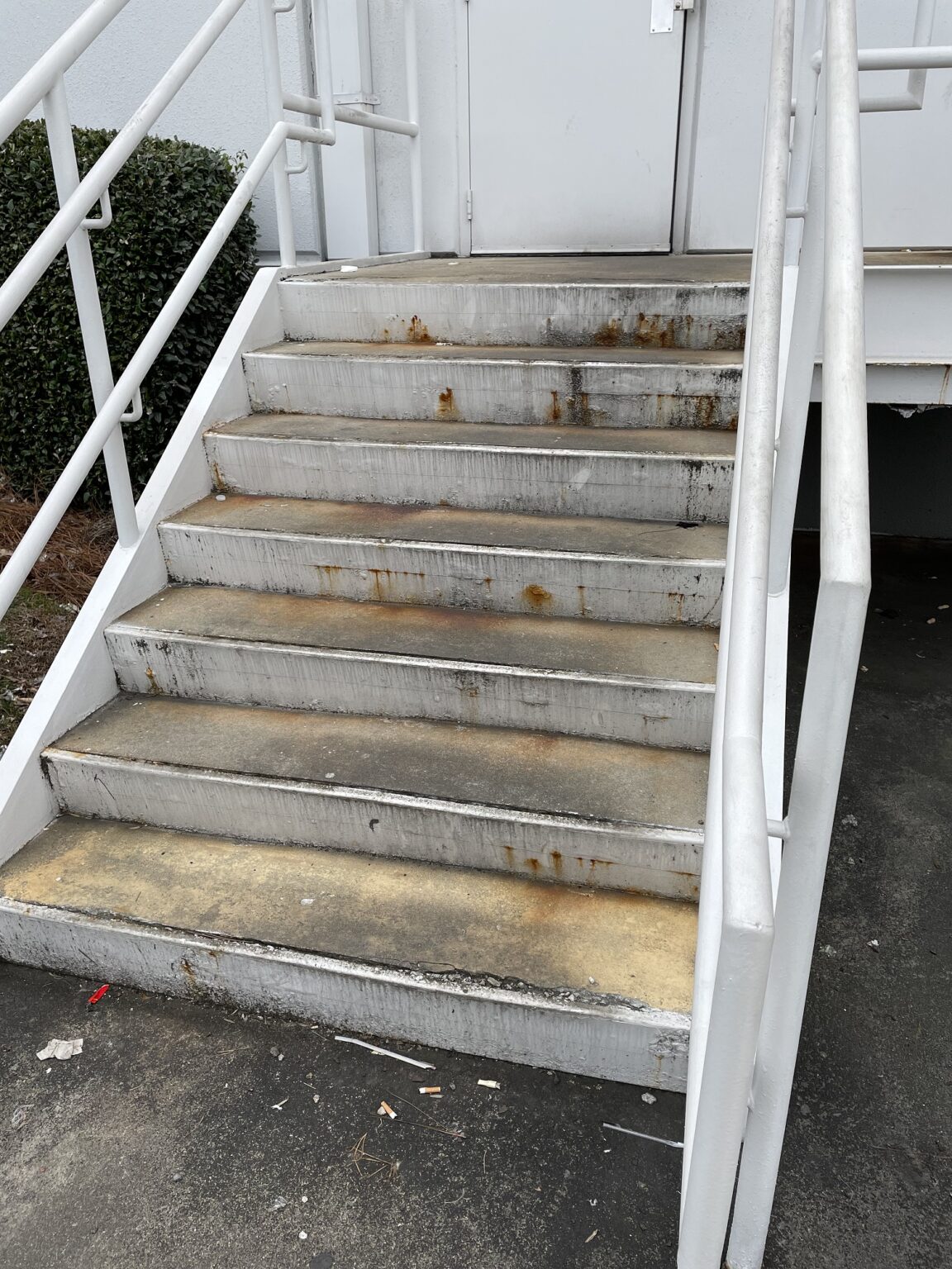 Stair, Ramp & Canopy for Tenant Improvements - Upside Innovations